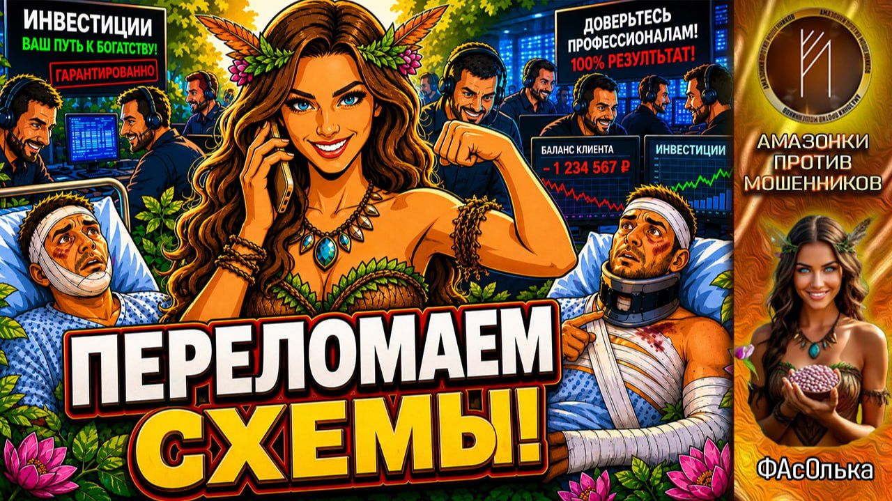 ФАсОлька. Их «инвестиции» закончились в палате / Схема дала трещину / Инвестиции в гипс.