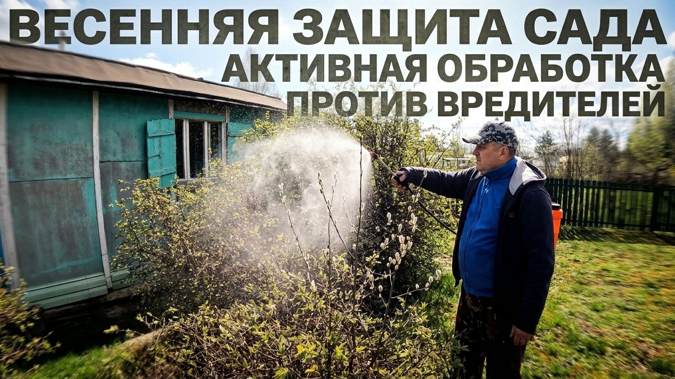 Опрыскали кусты, вскопали грядку и съездили на реку