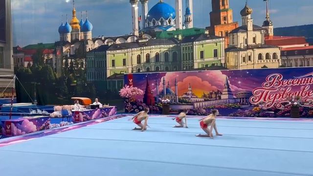 ТР 2 спортивный, Буряк София - Пугач Ксения - Пугач Полина, ШСА "Пирамида", Балансовое упражнение