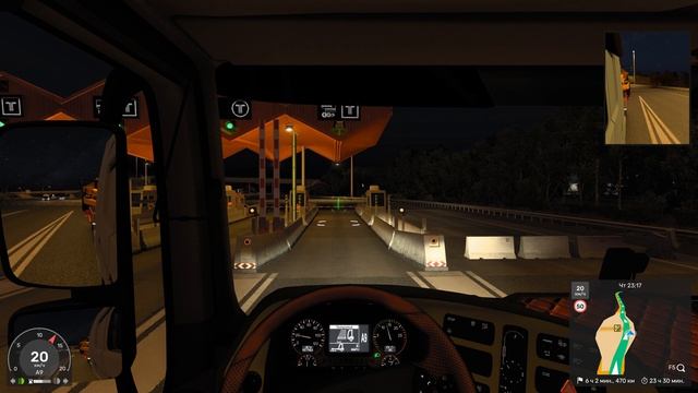 ETS2 Перевозка самосвала Кальяри-Клермон