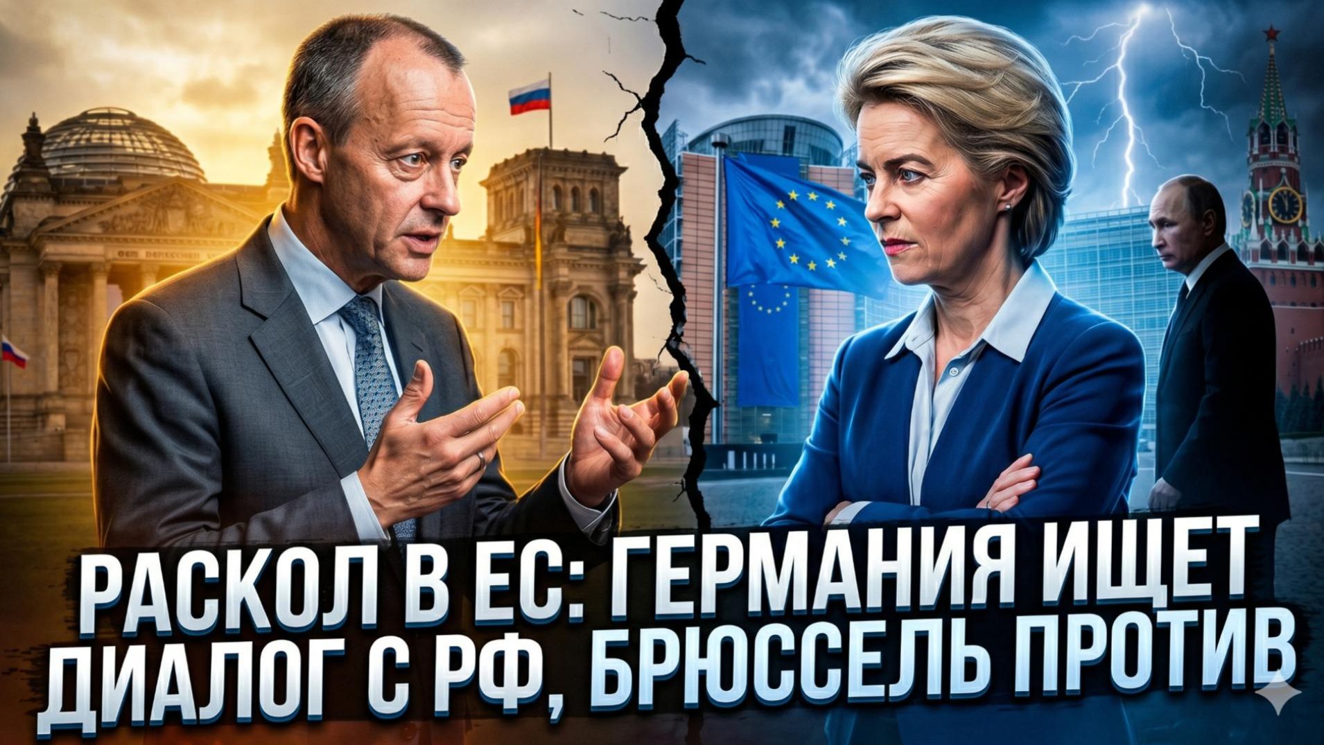 🚨Себастиан Сас | Берлин сливает Брюссель? Германия хочет мира с РФ вопреки приказу сверху