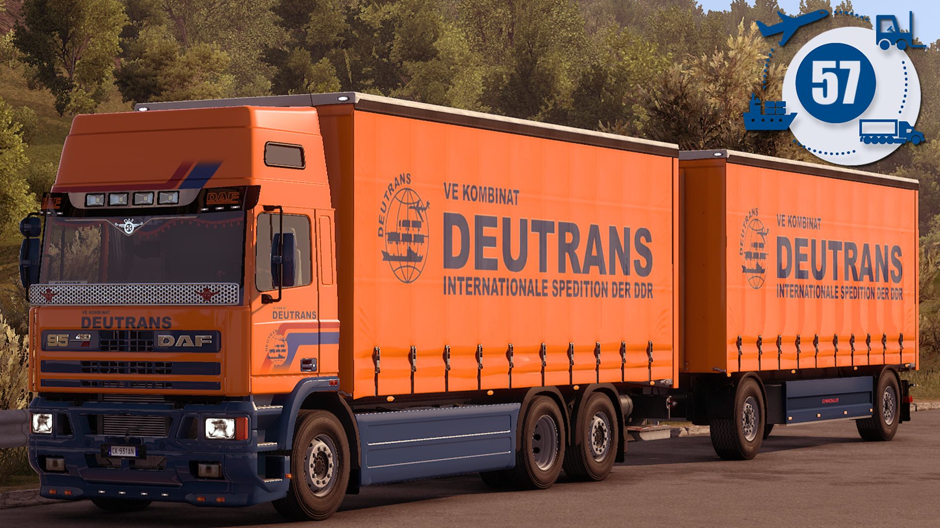 DAF 95 ATI - Euro Truck Simulator 2 [-57-]