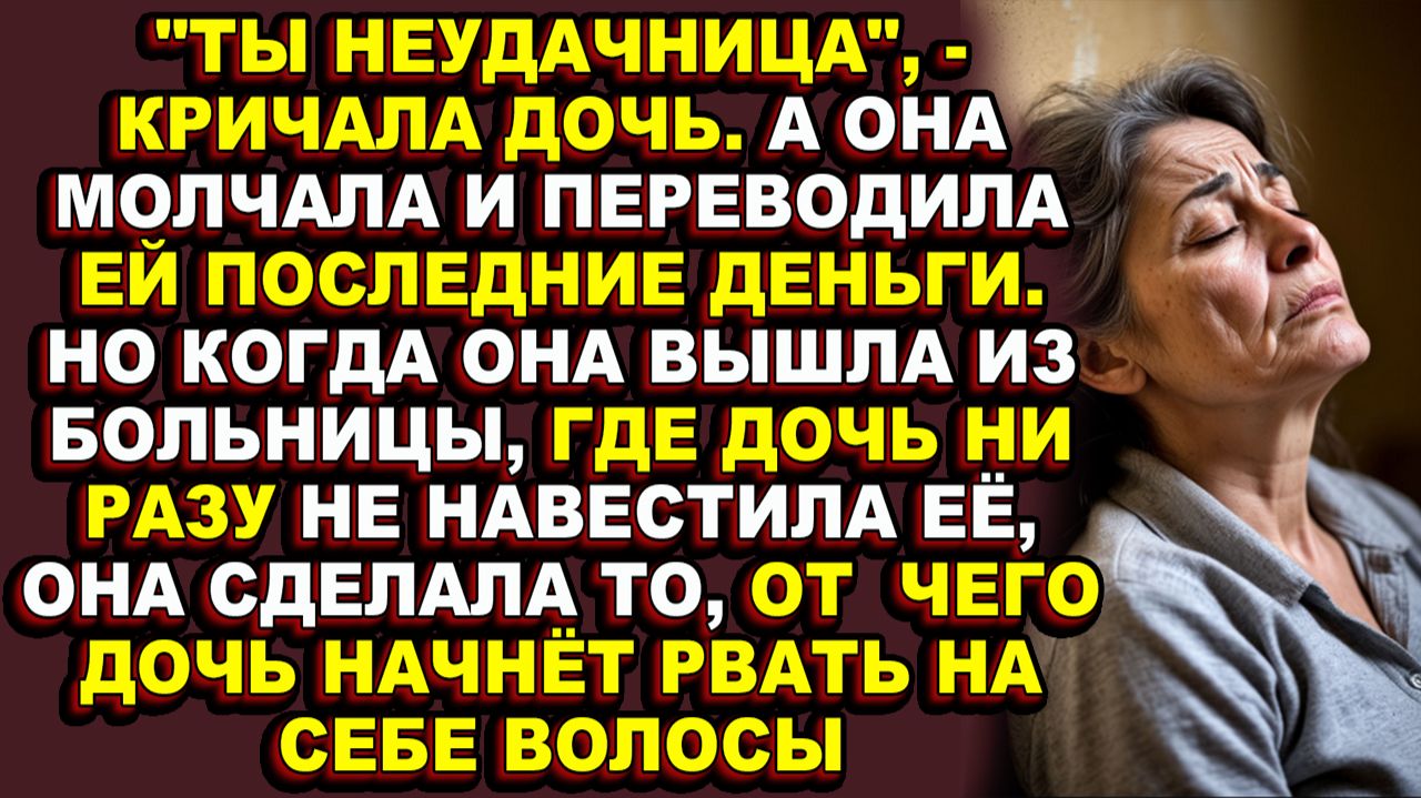 Она не смогла оплатить дочери учёбу, и долгие годы чувство вины заставляло её отдавать последнее