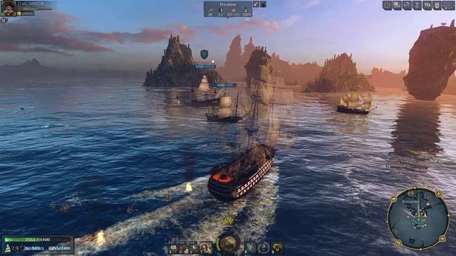 Будни ПвЕ фармера! Топим все подряд! World of Sea Battle Код друга 722686 для RU1