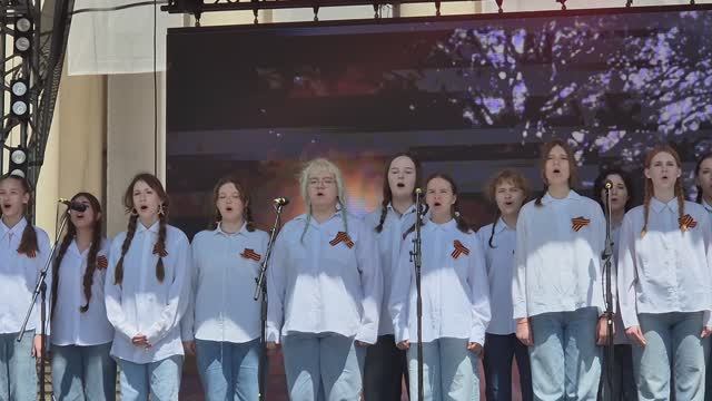 Песня КОНЬ Красивая русская народная популярная Концерт к 9 мая в Сочи