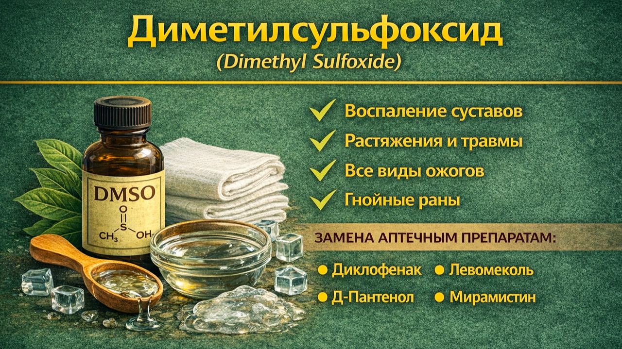 Диметилсульфоксид (Dimethyl Sulfoxide)