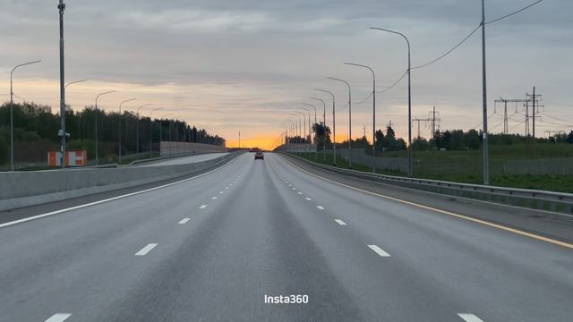 Восход солнца на М-12