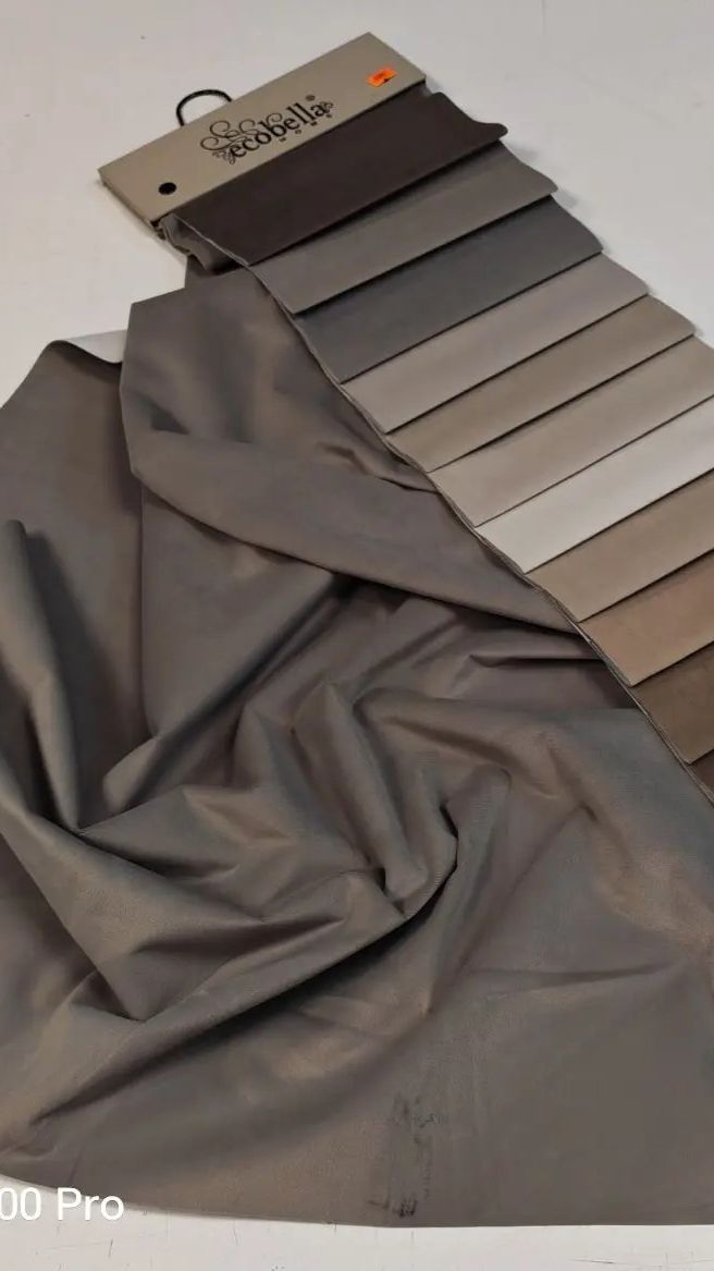 Портьерная ткань бархат blackout Ecobella арт. Velvet Blackout