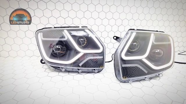 Фары светодиодные Renault Duster. Тюнинг проект Ledstudiо.