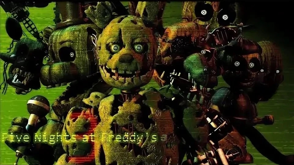 Five nights at Freddy's gggggglitttcH