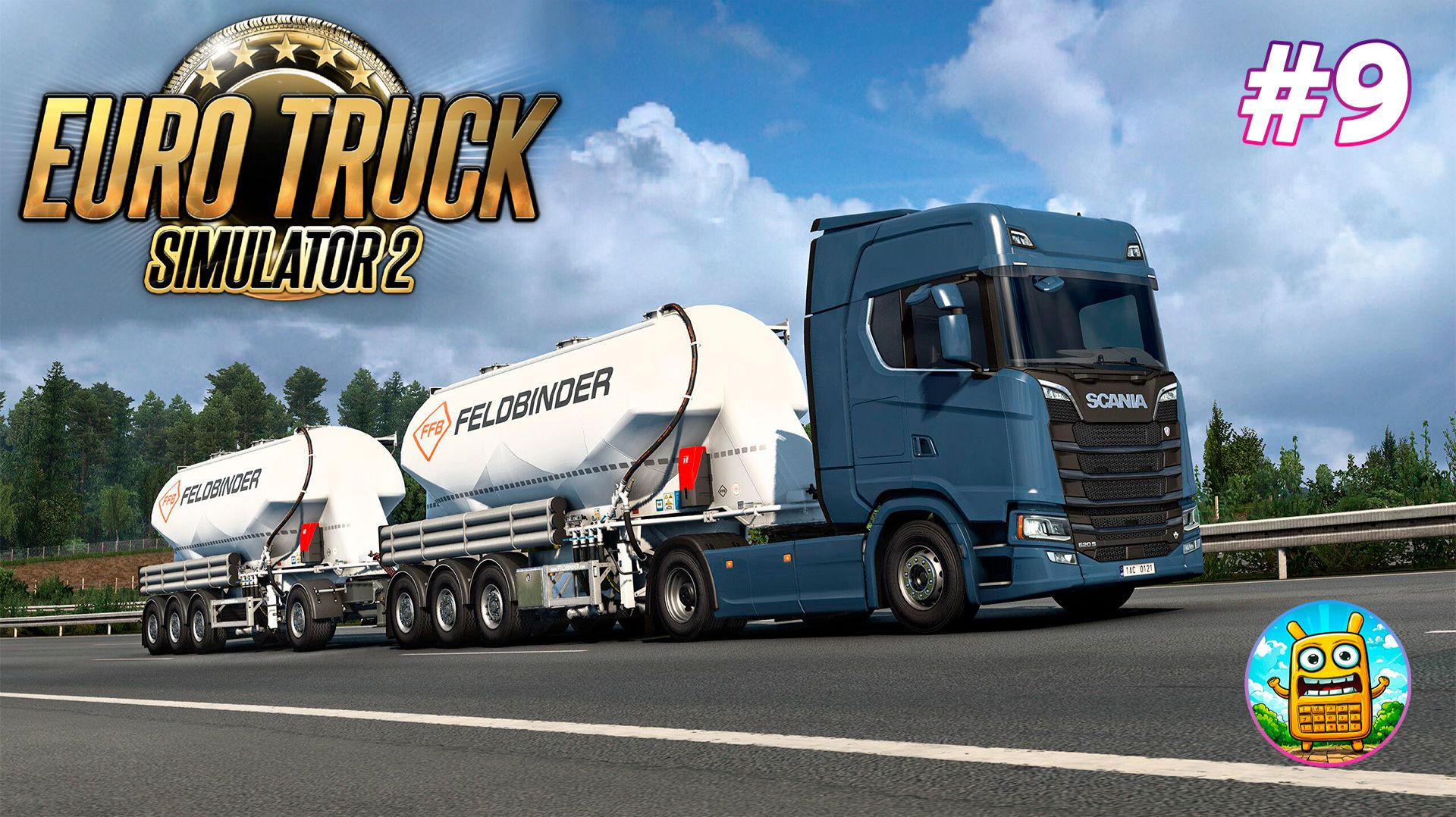 Euro Truck Simulator 2🔴[Стрим #9] Посмотрим на графон с модом)