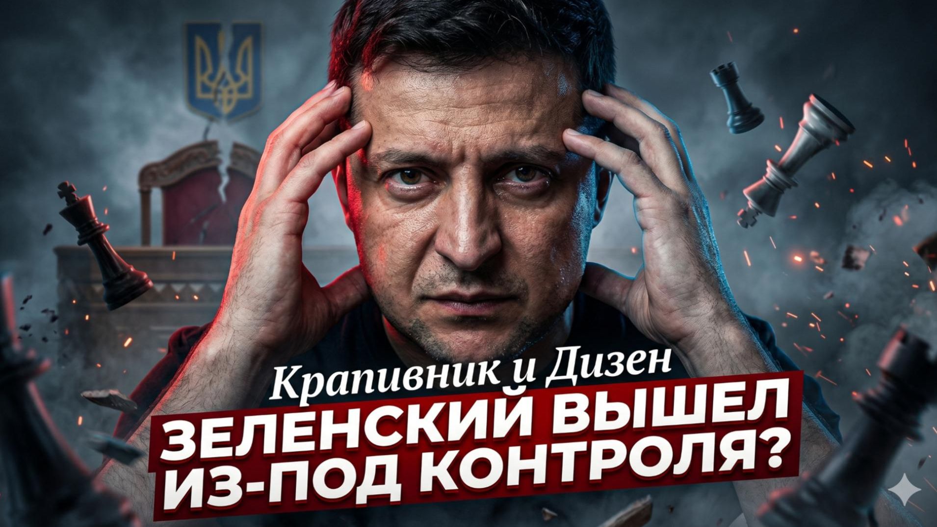 🤯Крапивник и Дисен | Зеленский сорвался с цепи: почему свои боятся его больше, чем враги?