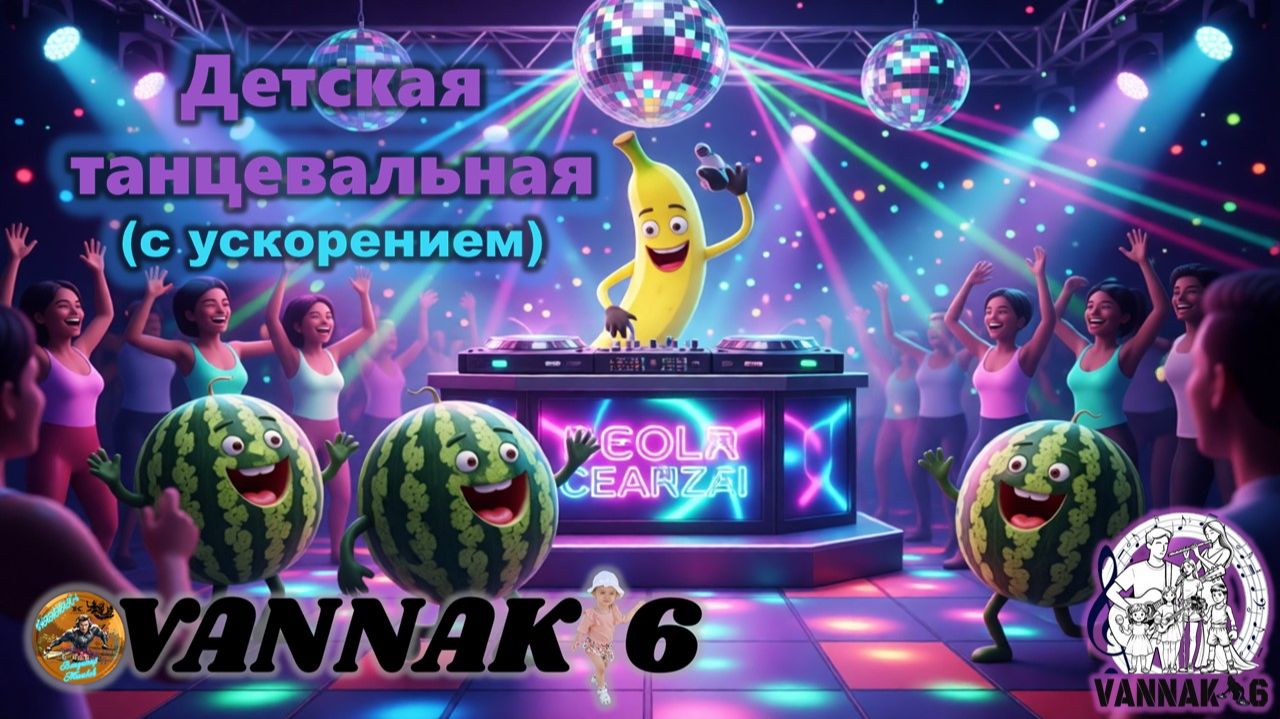 Детская, танцевальная (с ускорением)