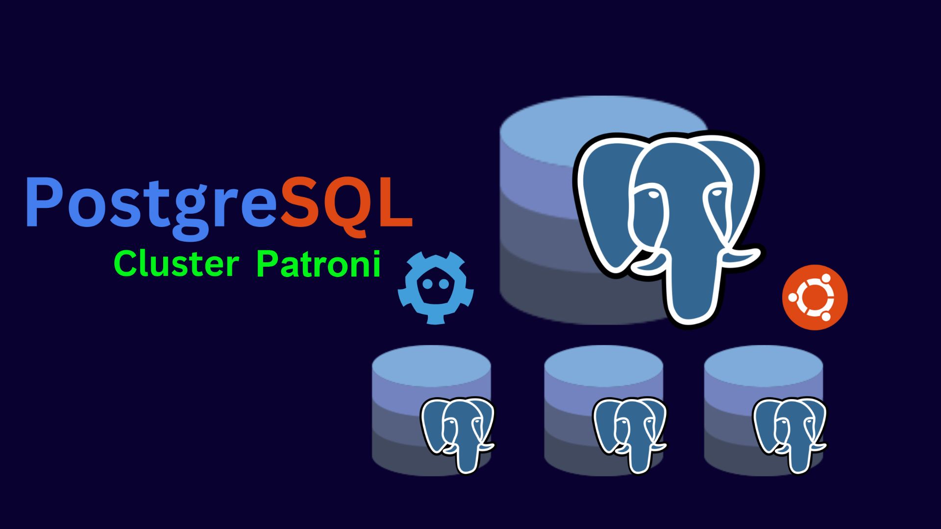 Восокодоступный кластер Postgresql 17 на Ubuntu 25 live-server