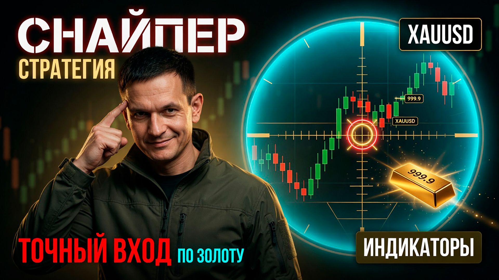 Индикаторная стратегия Снайпер для торговли золотом XAUUSD