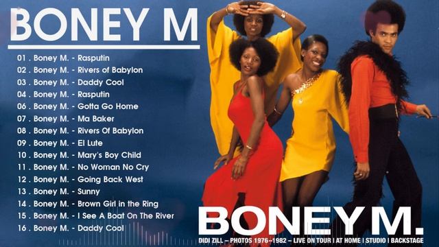 Боней - М Boney M 2026 MIX Playlist - Boney M Disco Collection - Boney M  Лучшие Хиты Полный Сборник