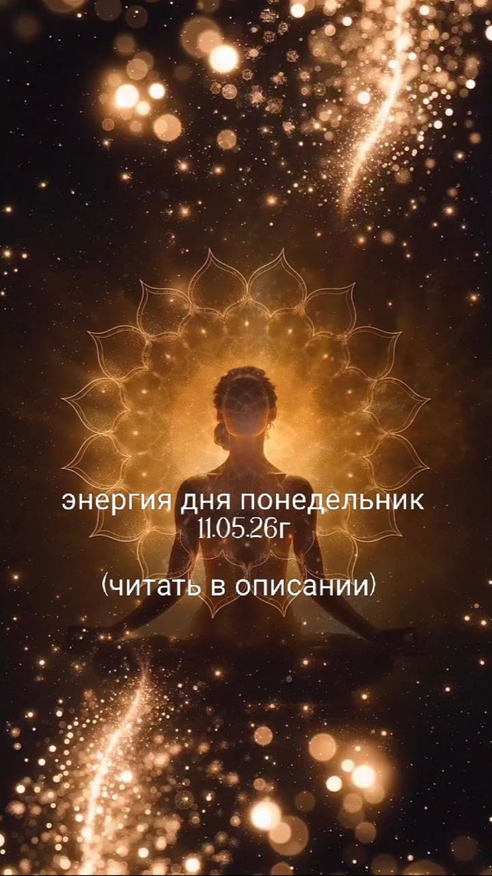 11.05.26г энергия дня понедельник