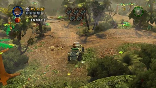 LEGO Indiana Jones 2: The Adventure Continues Гонки на лесорубке прохождение (PC) #9