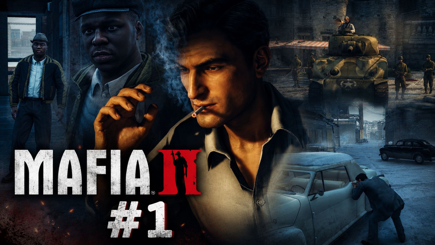 MAFIA 2 Classic MUTE Прохождение #1 Первый запуск с вылетами