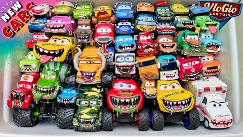 Секретная коллекция Тачки 😱 Маккуин, Чик и Мэтр внутри! 🚗