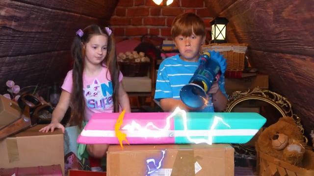 Nastya built an amusement park at home for her friends