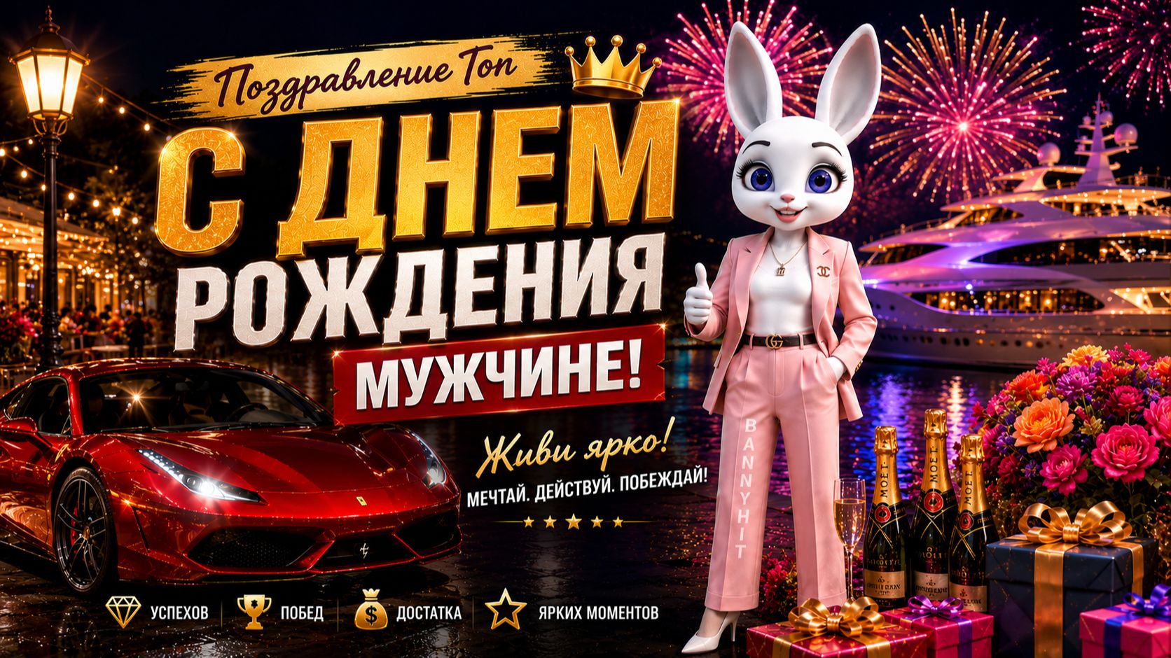 С Днем Рождения Мужчине! Обалденное Поздравление!
