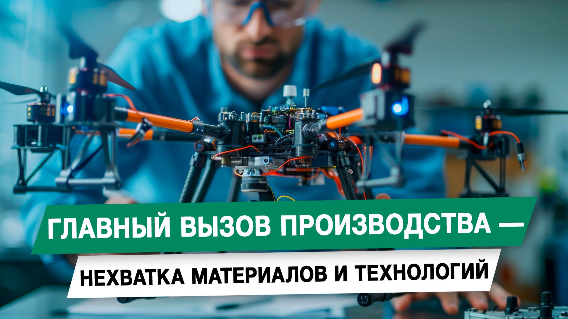 Главный вызов производства — нехватка материалов и технологий
