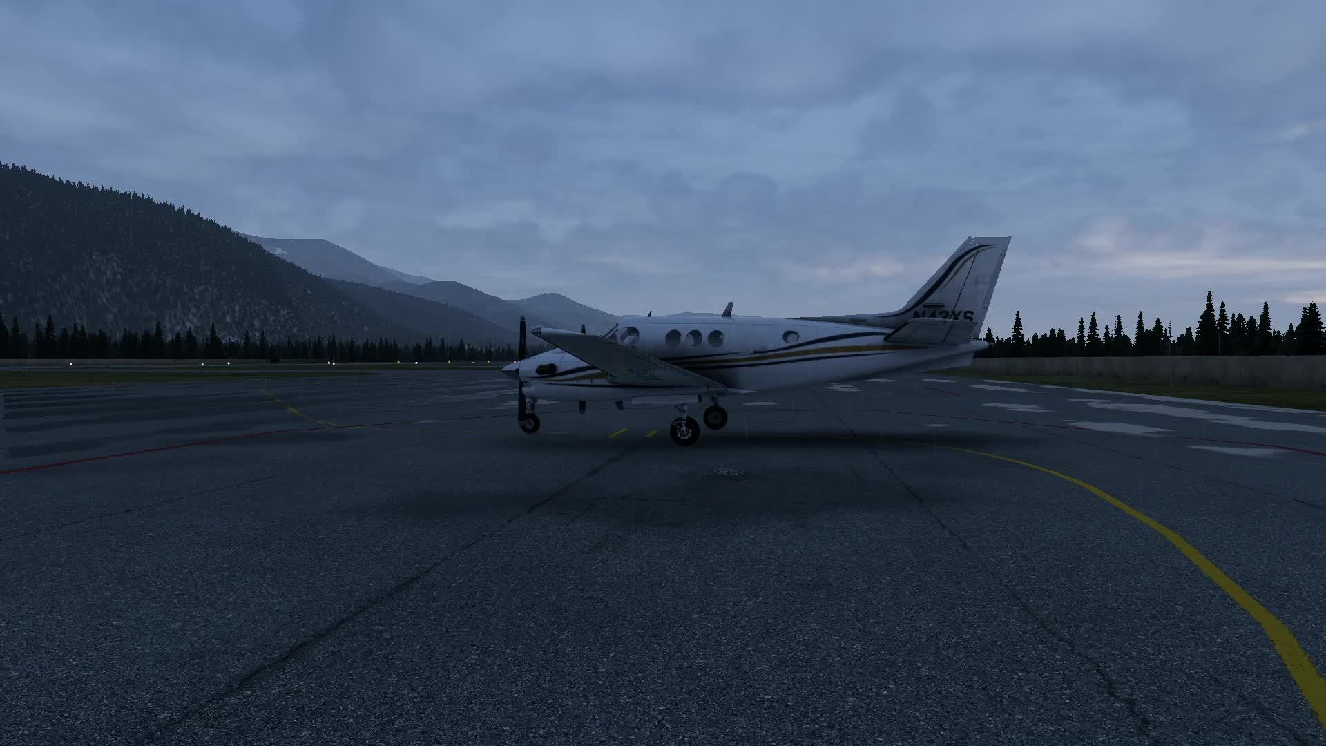 X-Plane 12, Нижнеангарск - Иркутск