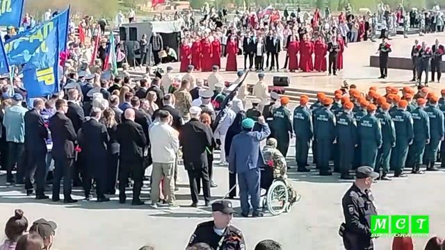 Магнитогорск. Парад посвящённый 81-й годовщине Победы.  9 Мая 2026 года.