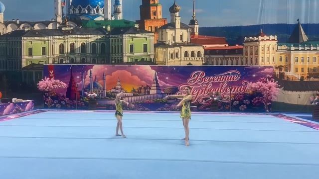 ЖП 3 спортивный, Безродная Дарина - Дзотова Каталея, ШСА «Пирамида», Темповое упражнение