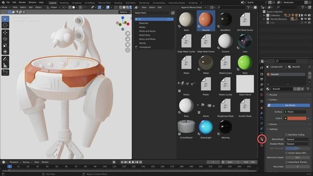 9.02 - Adding Asset Library Materials