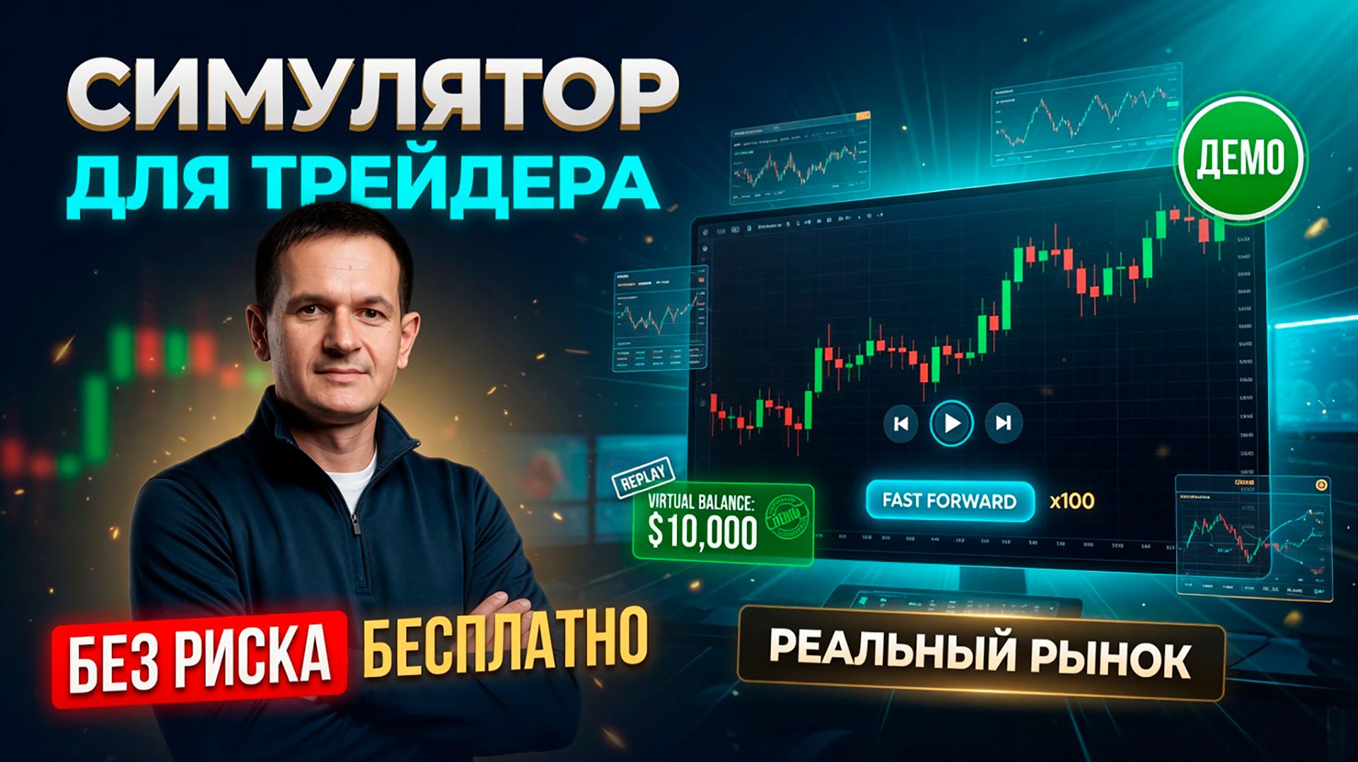 Бесплатный симулятор торговли на реальном рынке Форекс