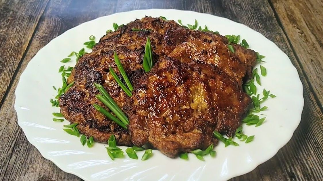 Чем проще тем вкуснее! Быстро и вкусно из печени! Простой рецепт.