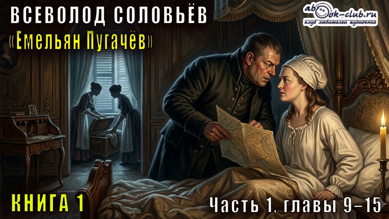 Вячеслав Шишков "Емельян Пугачёв" книга 1 часть 1 главы 9–15