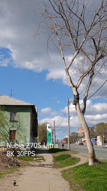 Видео со смартфона Nubia Z70S Ultra в 8K #nubia #nubiaz70sultra #смартфон #видео
