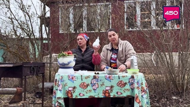 На скорую руку тыква на костре