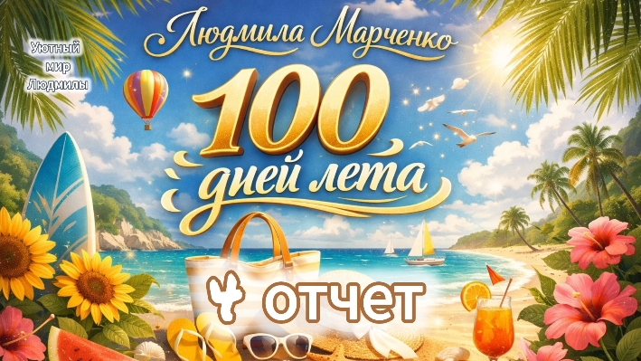 Марафон "100 дней лета" с Ульяной/ 4 отчет/ от 10.05.2026