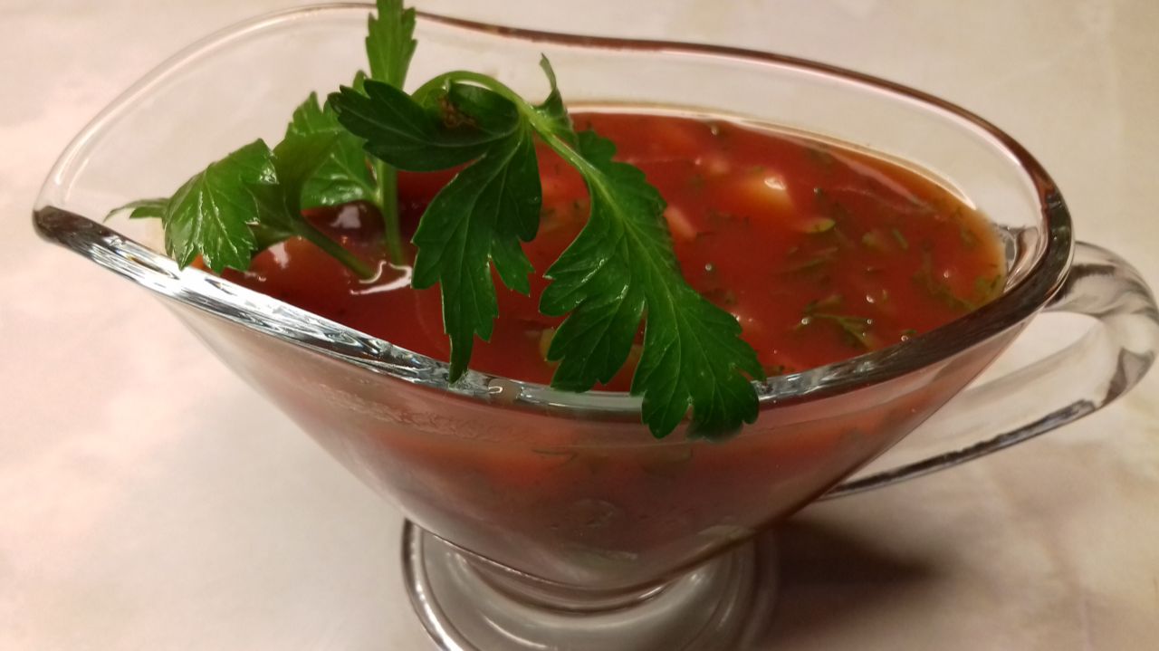 Соус для шашлыка как в шашлычной. Делаю такой постоянно к каждому шашлыку