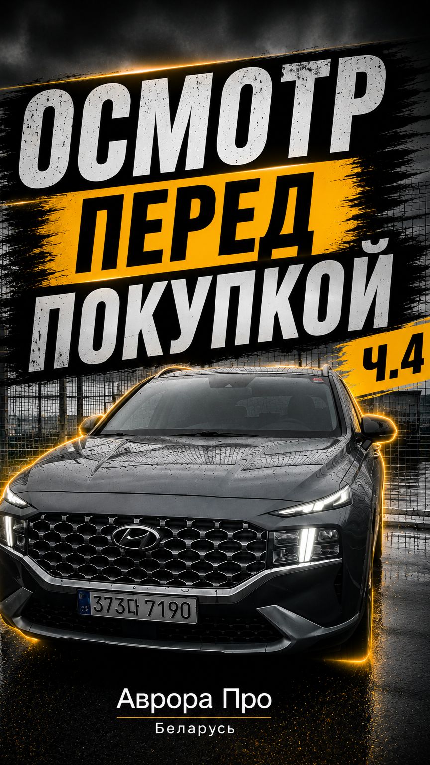 Санта Фе из Кореи в Беларусь - смотрим авто вживую. часть 4 #автоизкореичасть 4 #автоизкореи
