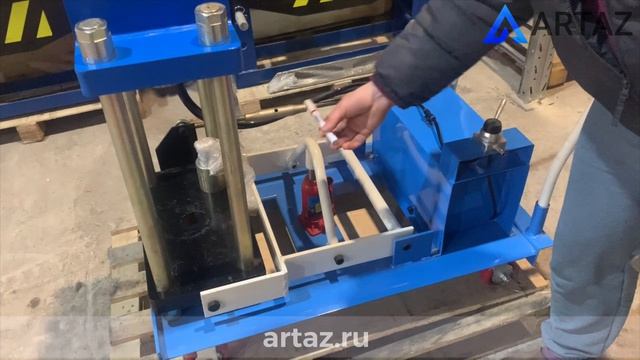 Выпрессовщик шкворней 150 тонн Техносоюз TS-150SP