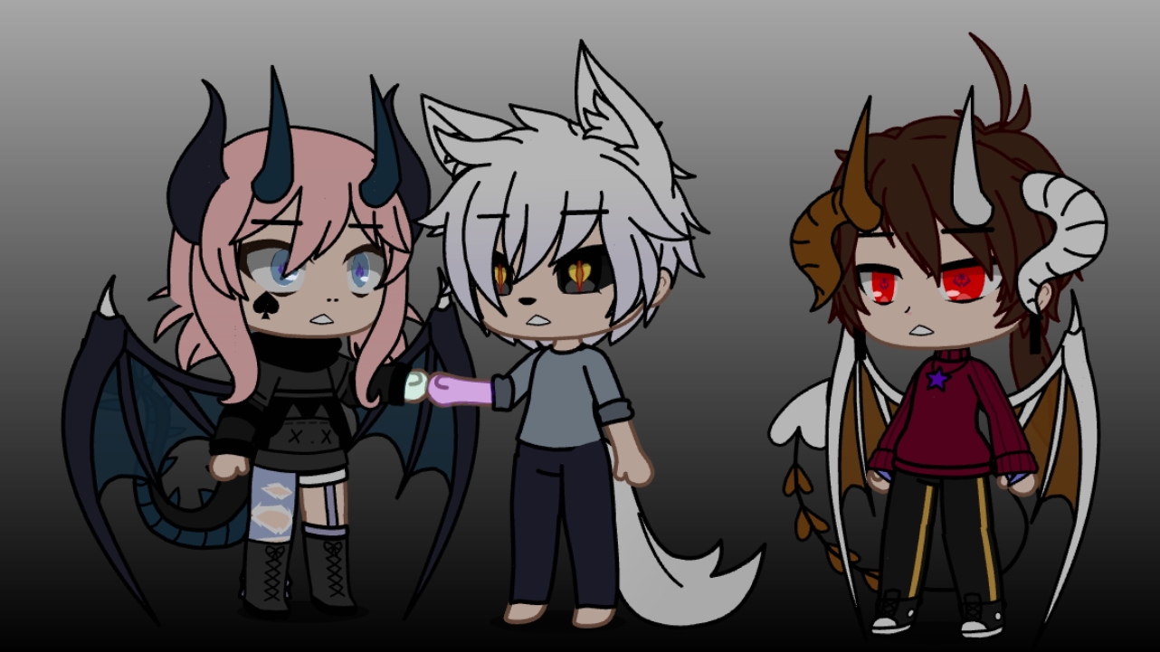 Дитя Луны Сериал Gacha Club 1 серия