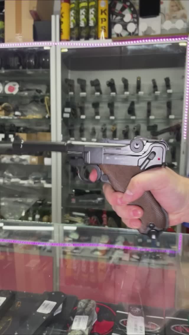 Пневматический пистолет Borner P08 (Parabellum)
