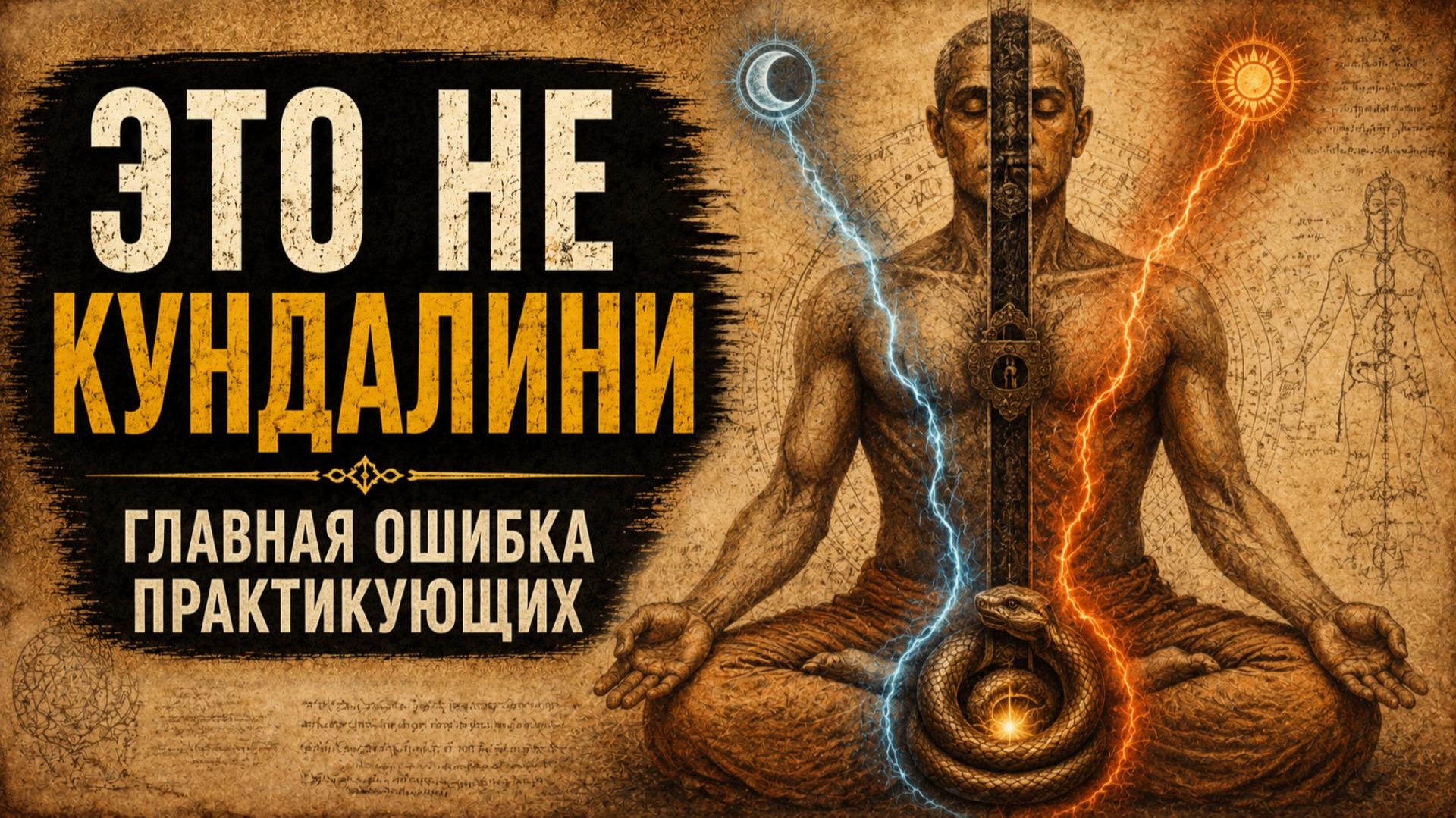 КУНДАЛИНИ СПИТ? ГЛАВНАЯ ОШИБКА ПРАКТИКУЮЩИХ
