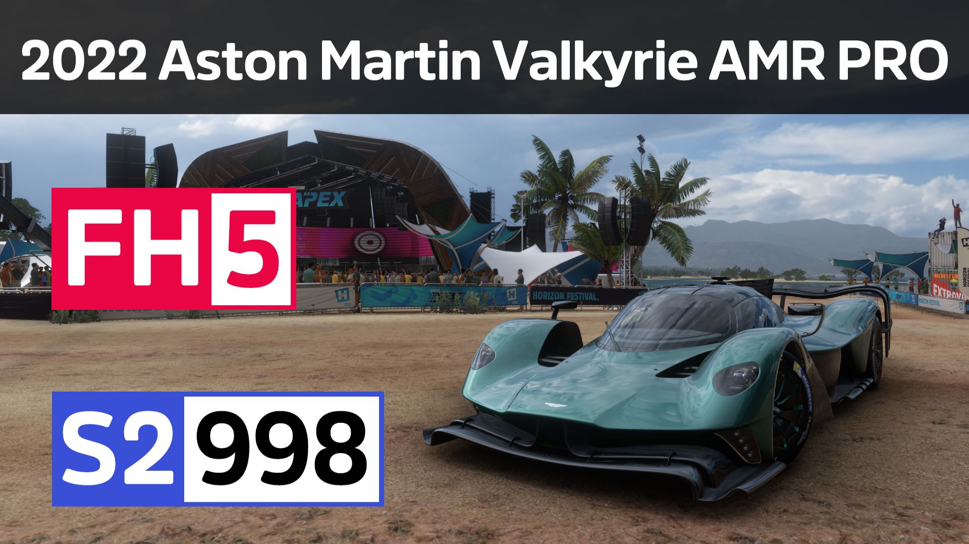 Forza Horizon 5 - 2022 Aston Martin Valkyrie AMR PRO, Race