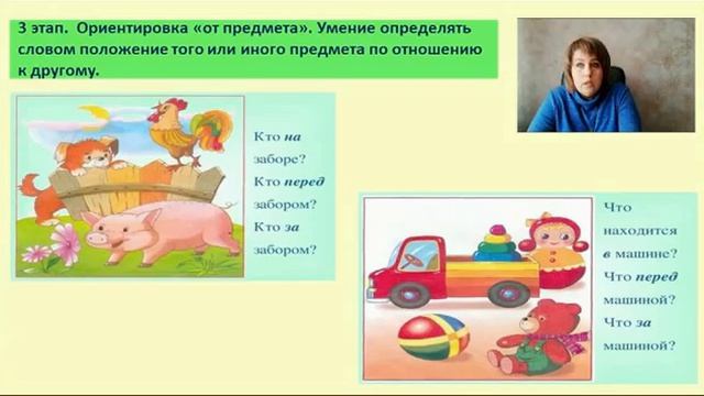 Особенности формирования и развития пространственных представлений у дошкольников