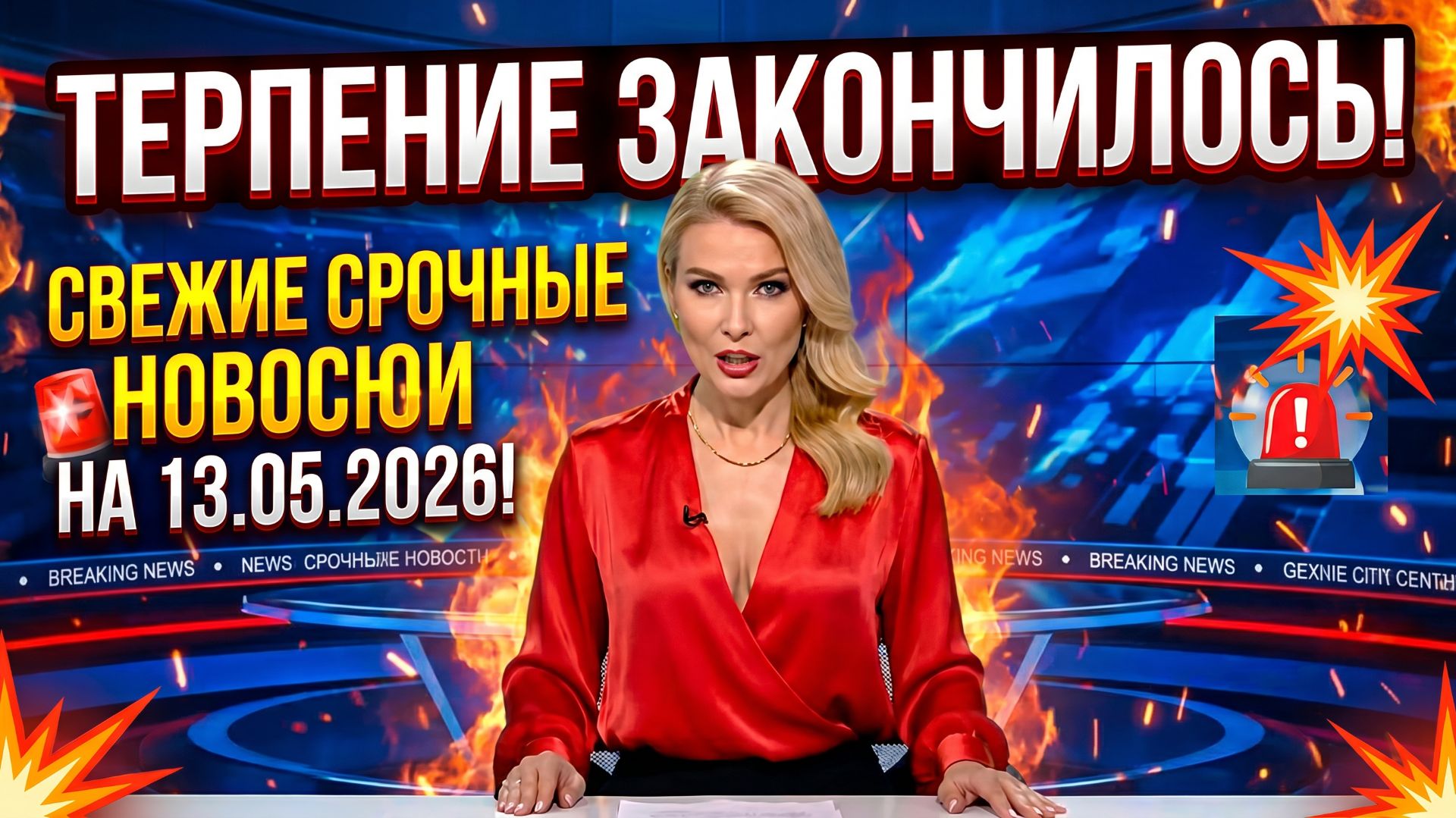 СВЕЖИЕ СРОЧНЫЕ НОВОСТИ НА 13.05.2026!