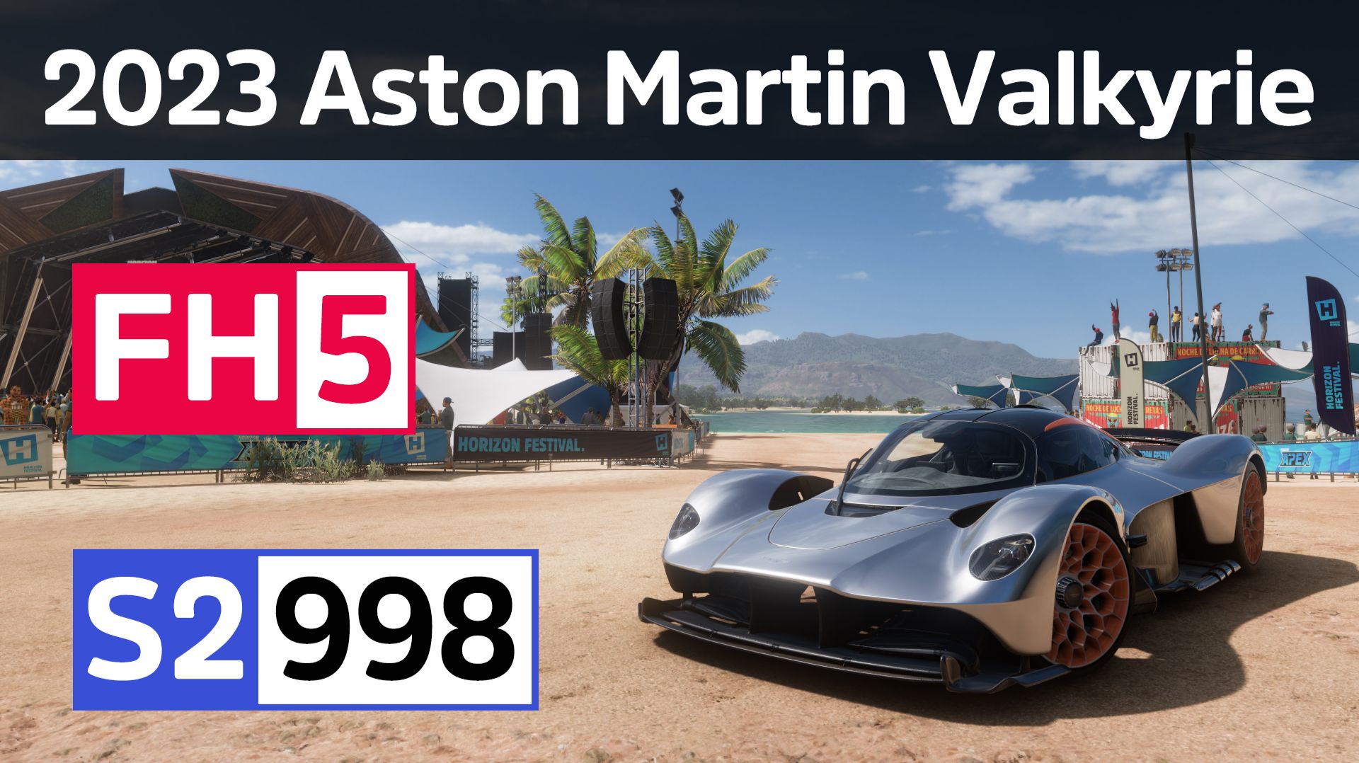 Forza Horizon 5 - 2023 Aston Martin Valkyrie, Race