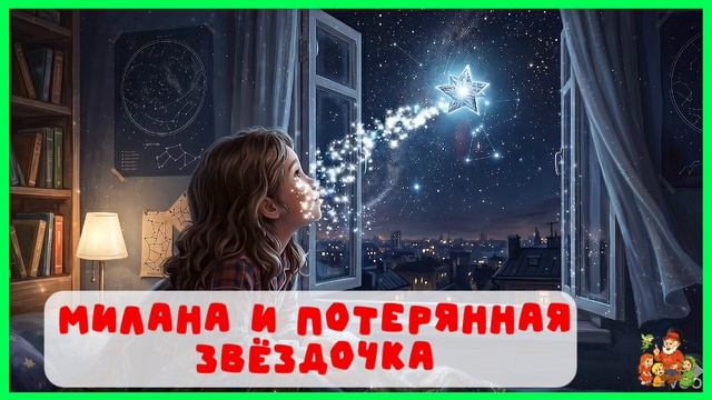 Милана и потерянная звёздочка — волшебная детская сказка о добре