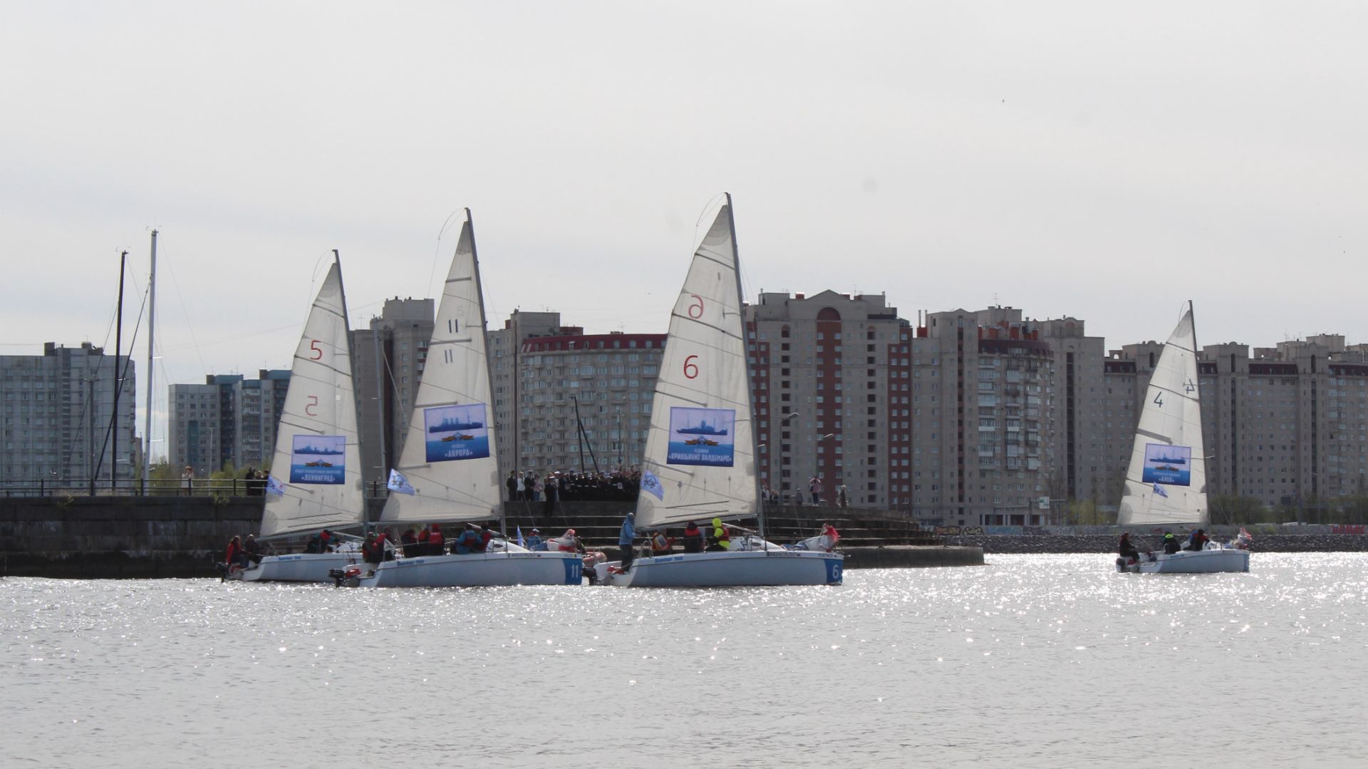 ⚓️ Первый «Бессмертный флот» на Малой Невке 9 мая 2026, Санкт-Петербург. Immortal Fleet, Victory Day