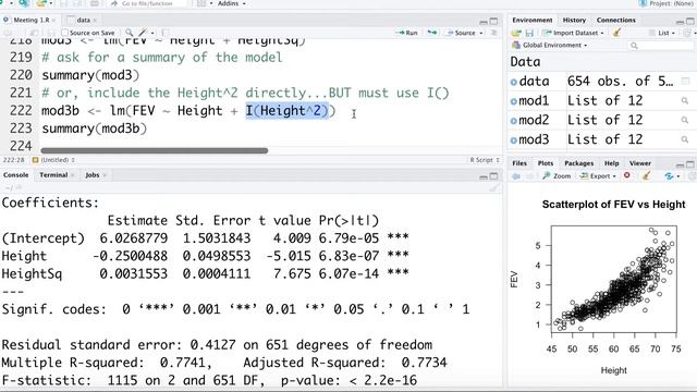 1.7 Linear Regression in R： Addressing Violations of Assumptions in R